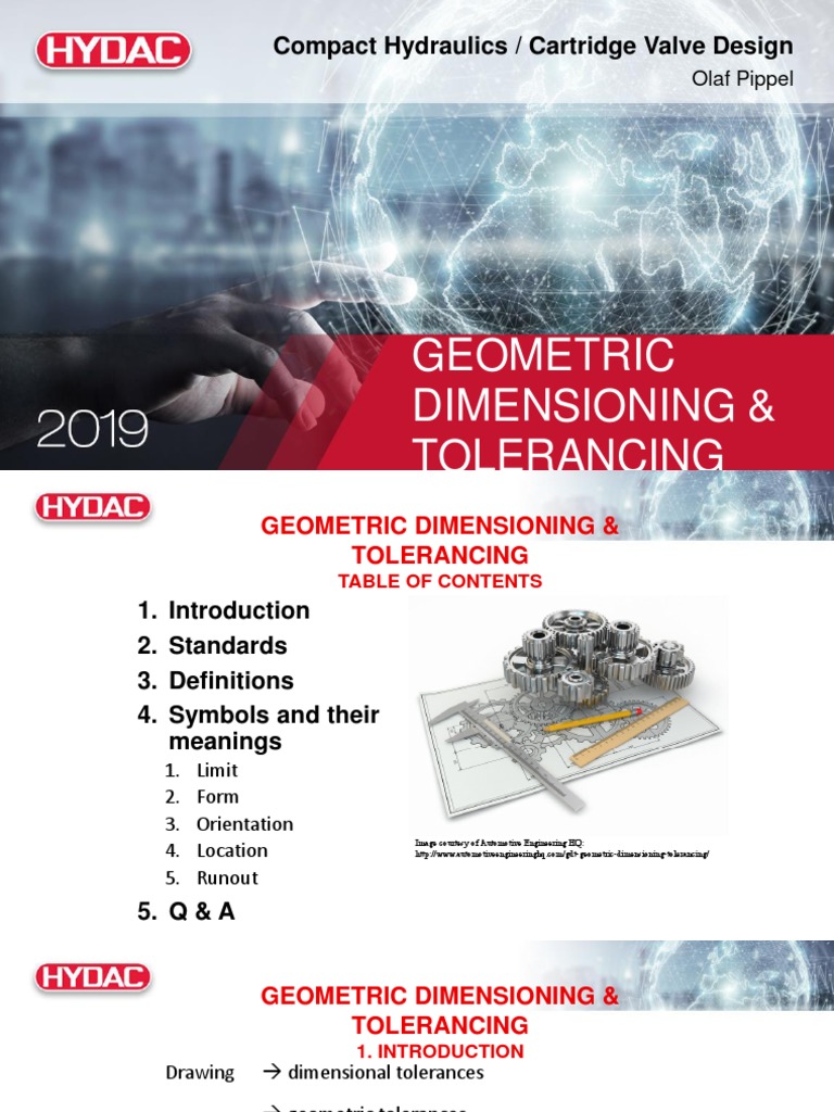 Geometric Dimensioning Guide | PDF | Engineering Tolerance | Cartesian ...