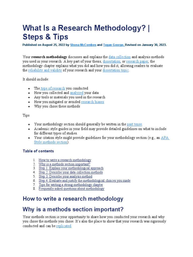 Understanding Research Methodology | PDF | Career & Growth | Computers