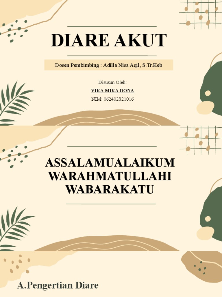 Diare Akut | PDF