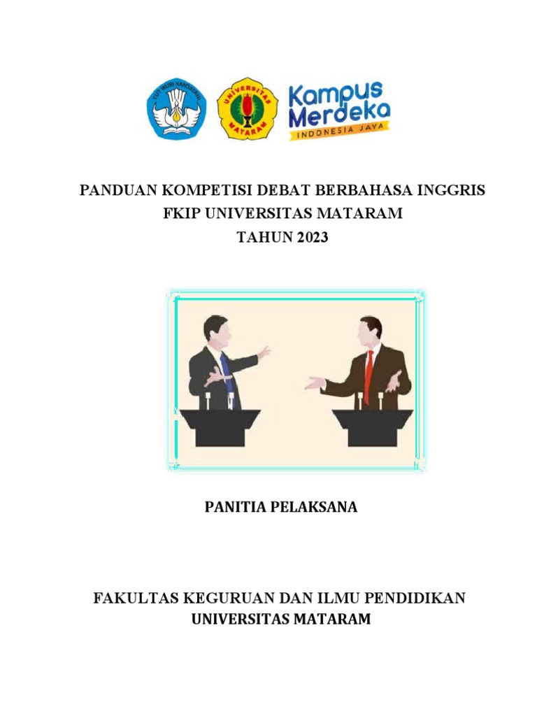 4. Panduan Lomba KDBIng_FKIP UNRAM Tahun 2023.docx | PDF