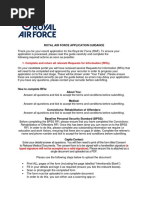 ADF Overseas Lateral Entry Application | PDF | Australian Defence Force ...