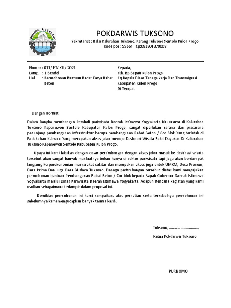 Contoh PROPOSAL | PDF