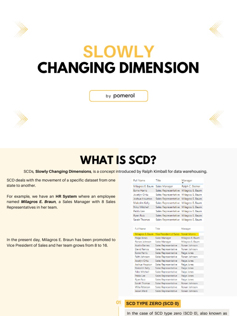 Slowly Changing Dimension | PDF | Software Engineering | Computer Programming