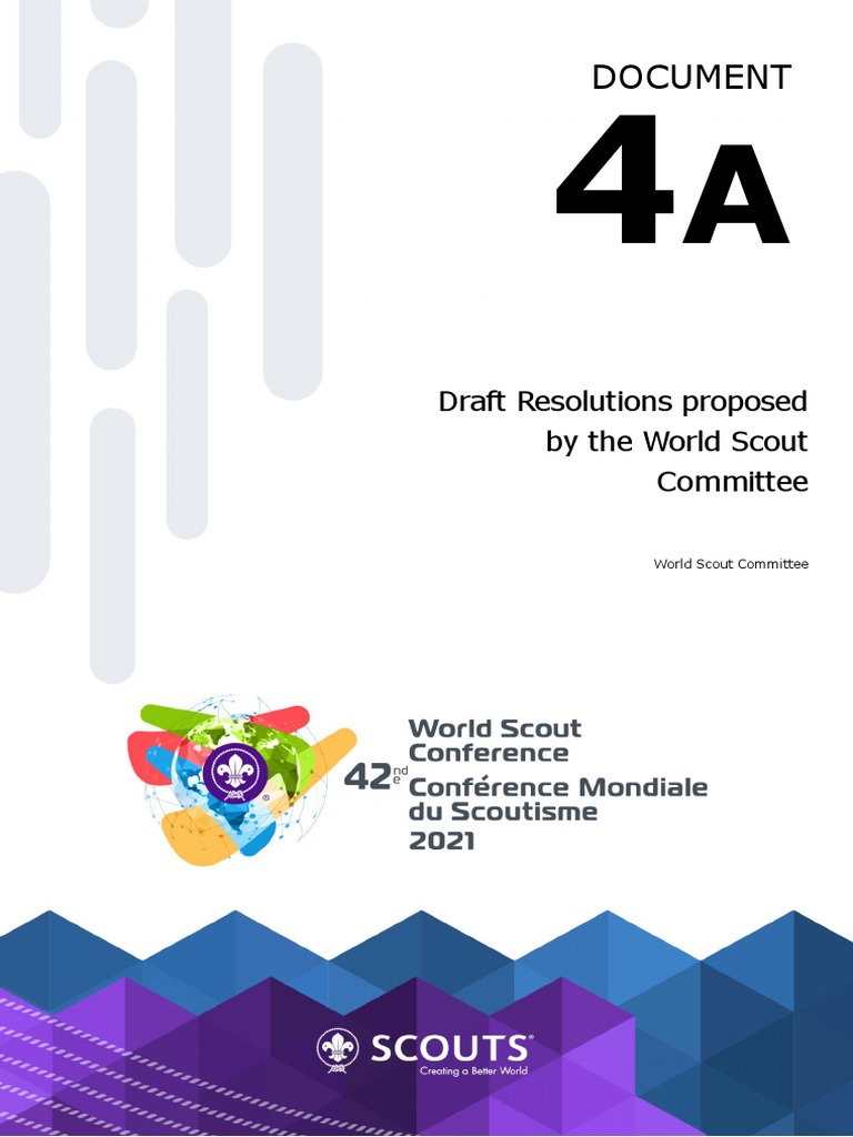 ConfDoc04A - WSConf2021 - Draft Resolutions by WSC - EN | PDF
