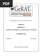 Graad 11 EAT Voorbereide Toespraak 2024 | PDF