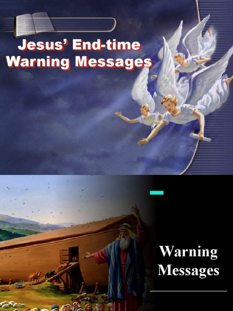 12 Jesus End Time Warning Messages | PDF | Angel | Glory (Religion)