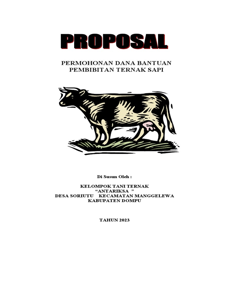 A.exel Proposal Sapi | PDF