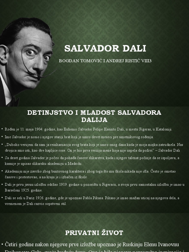 Salvador DALI | PDF