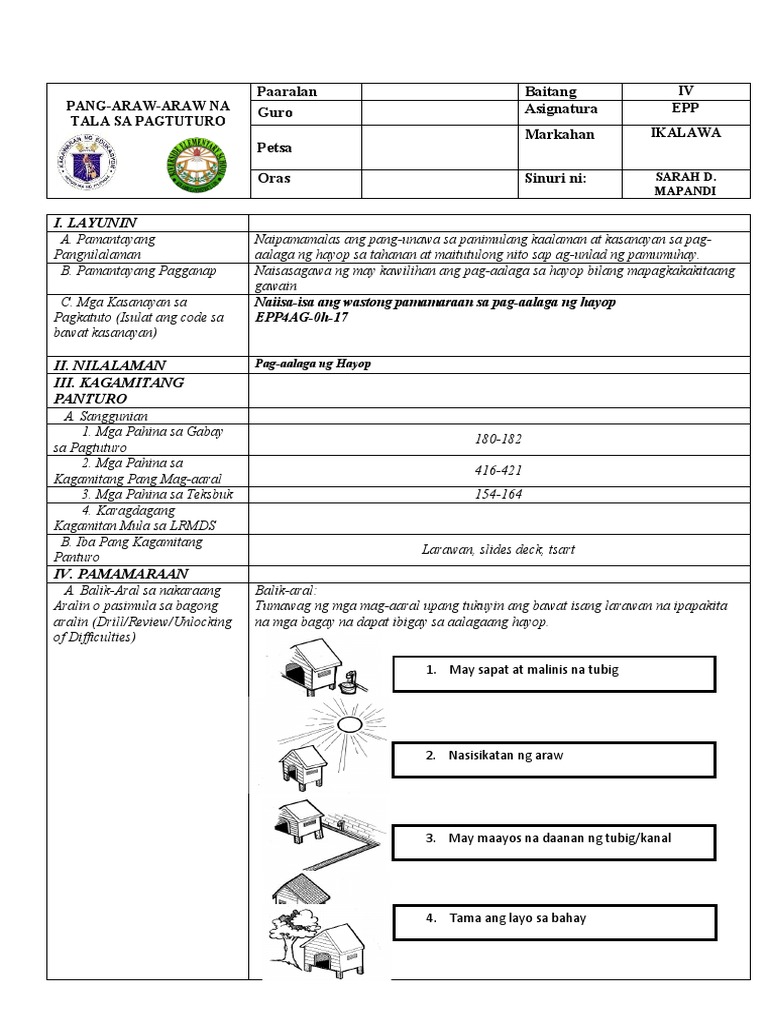COT - DLP - EPP 4 BY Wilmar | PDF
