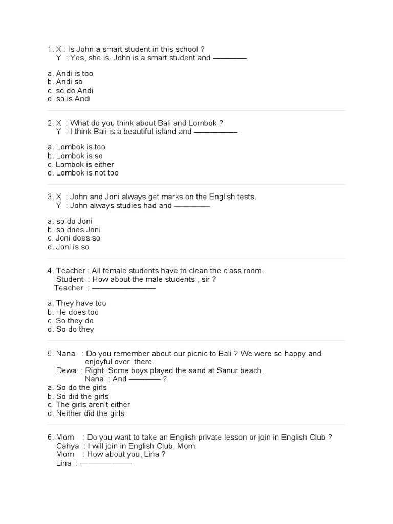 Elliptical Constructions in Dialogue | PDF | Language Arts & Discipline