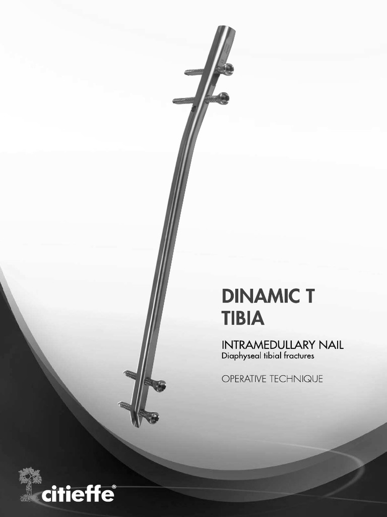 Tecnica Cirurgica Haste Tibial Titanio | PDF