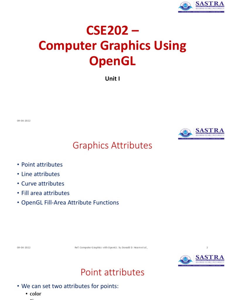 Computer Graphics Using OpenGL - 4 | PDF | Computer Graphics | Applied Mathematics