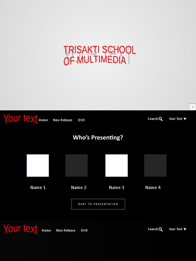 Netflix Template | PDF
