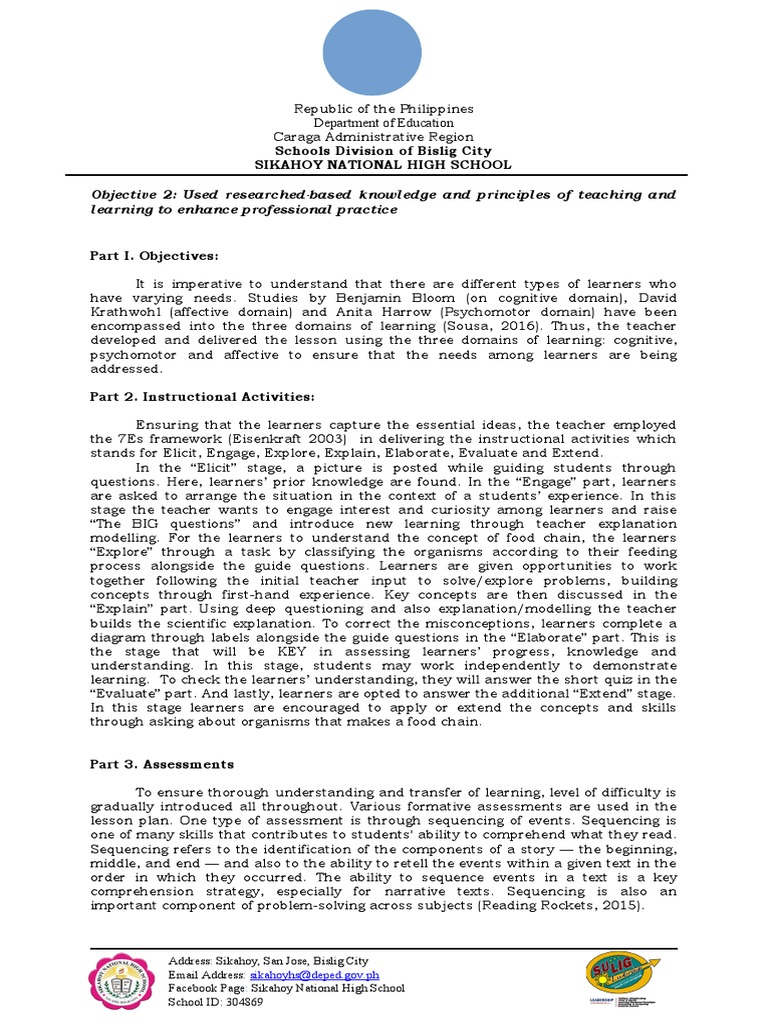 Objective 2 Pdf Learning Differentiated Instruction