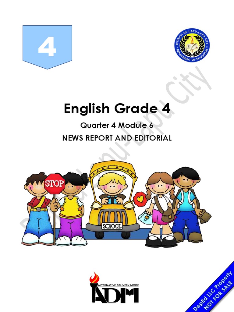 English4 Q4 M6 | PDF | News | Essays