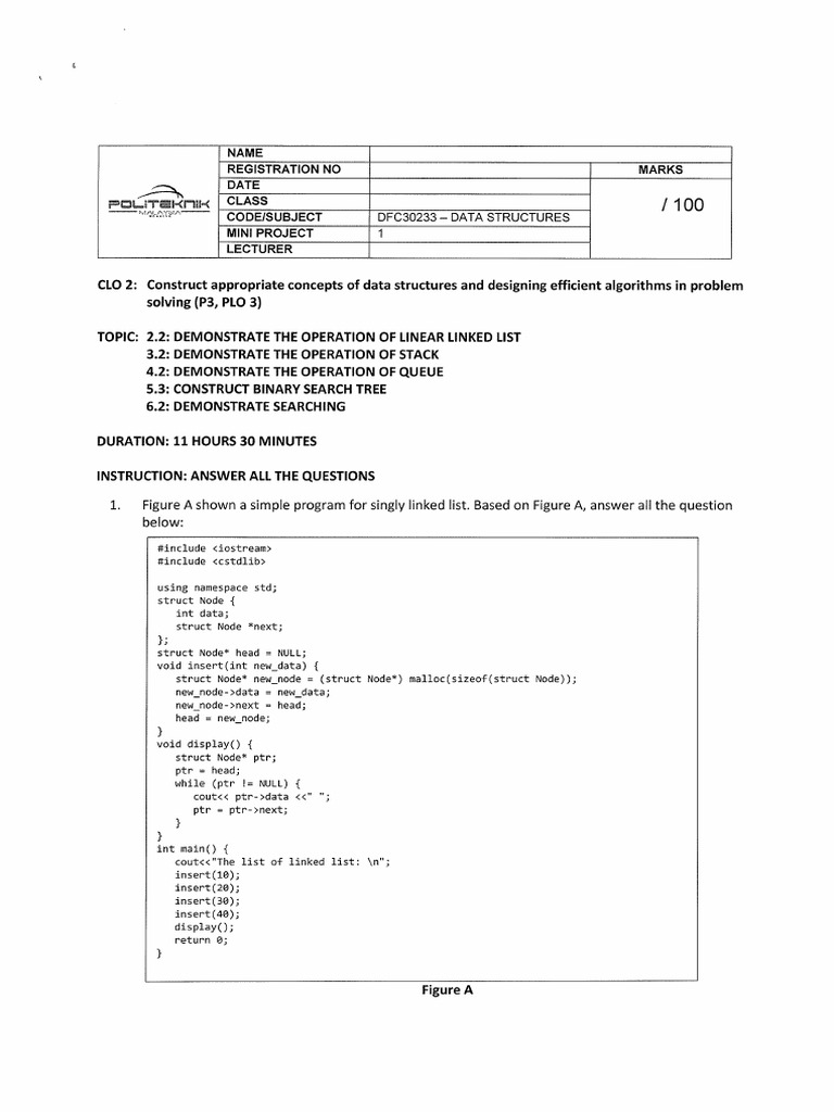 Mini Project - Student | PDF