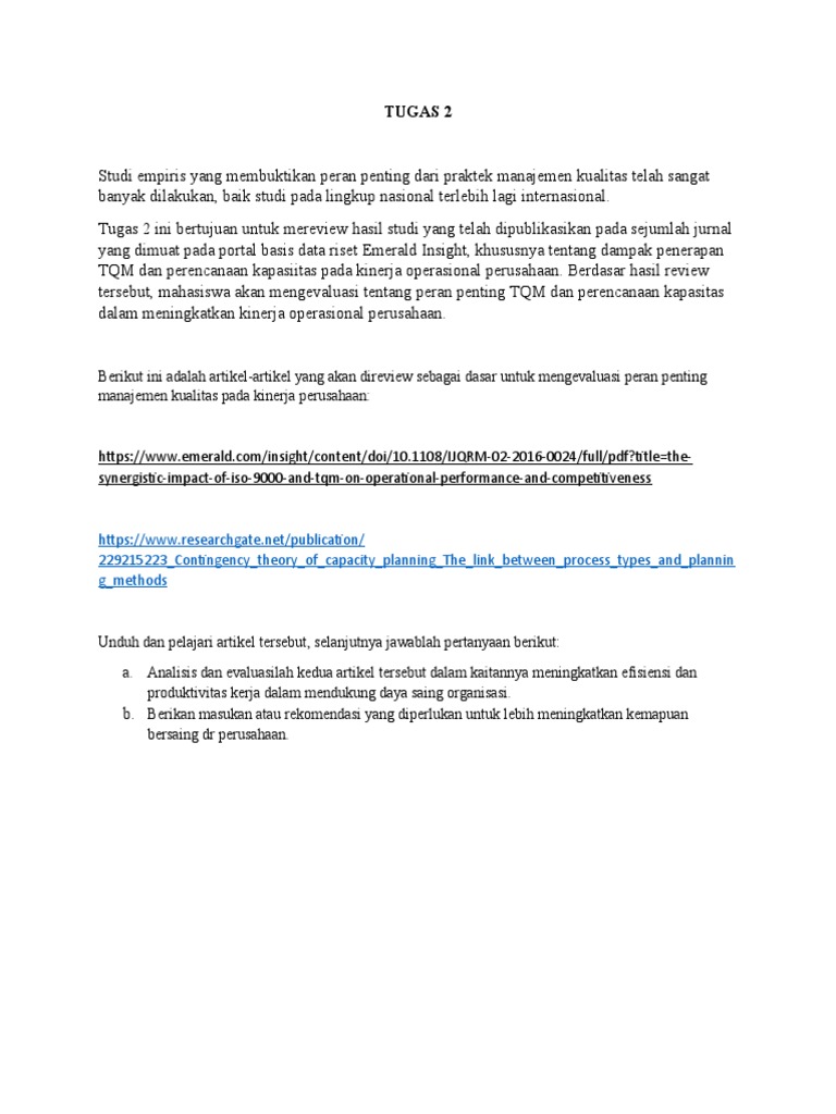 Tugas 2 | PDF