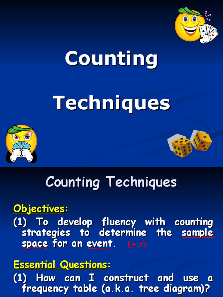 Countingprinciple and Tree Diagrams | PDF | Probability