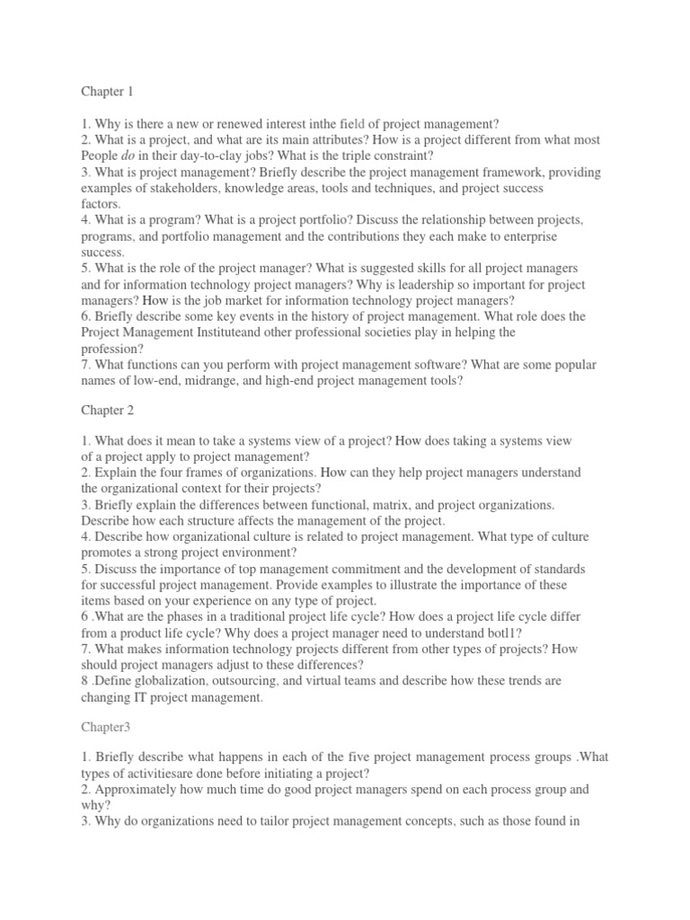 SPM Question Bank | PDF | Project Management | Risk