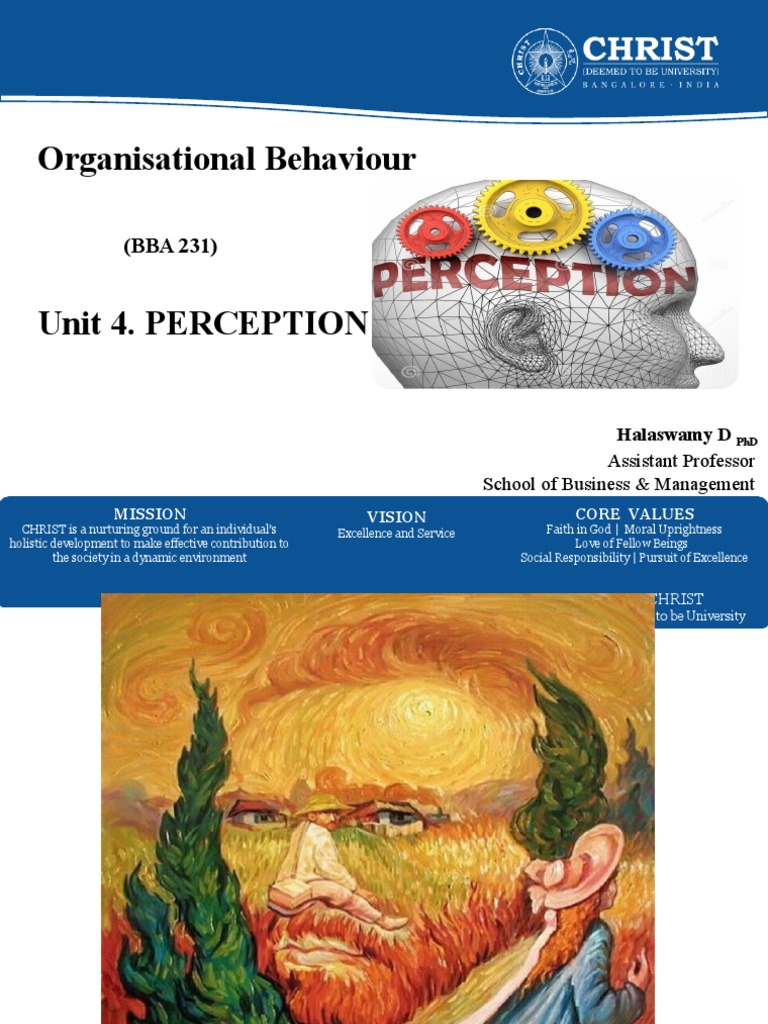 Understanding Perception in OB | PDF | Perception | Behavior