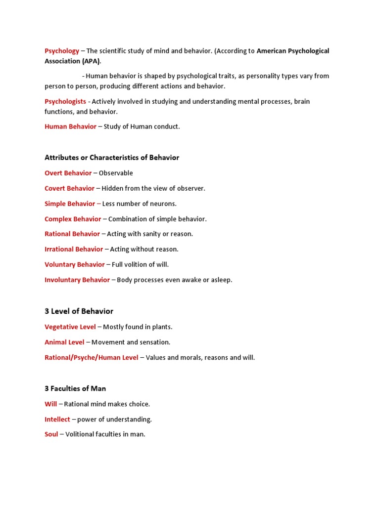 Human Behavior PDF | PDF | Id | Psychoanalysis