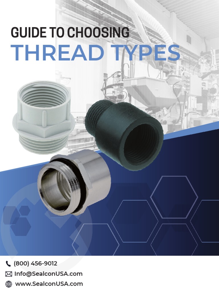 Guide To Choosing Thread Types | PDF | Equipment | Manufactured Goods
