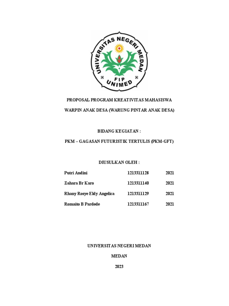 PKM-GFT Kelompok 7 PDF | PDF