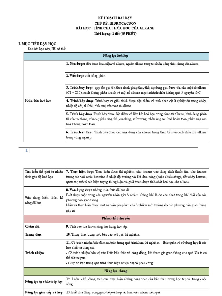 Module 4. KHBD Alkane Up | PDF