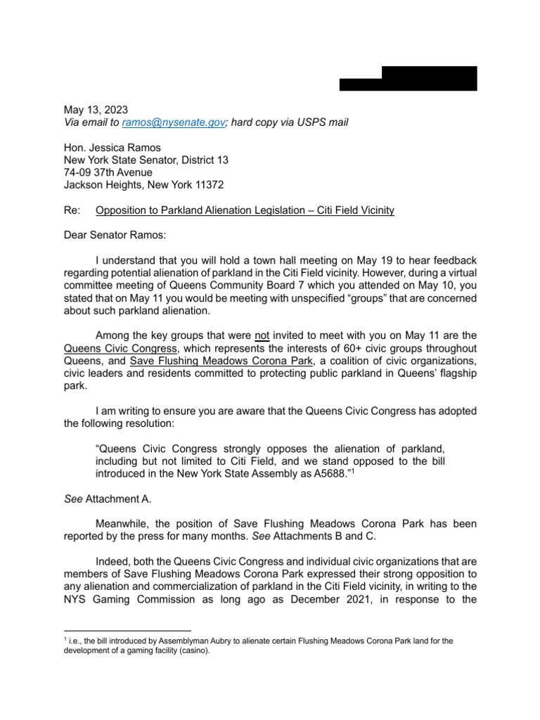 Letter RWL To Sen J Ramos With Attachments | PDF | Traffic | Casino