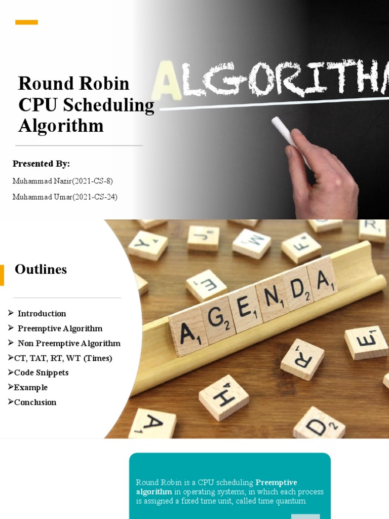 Round Robin Algorithm Pdf Scheduling Computing Concurrent Computing 