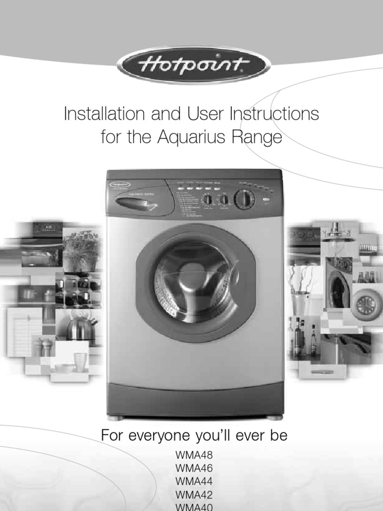 Washing Machine Manual | PDF | Ac Power Plugs And Sockets | Washing Machine