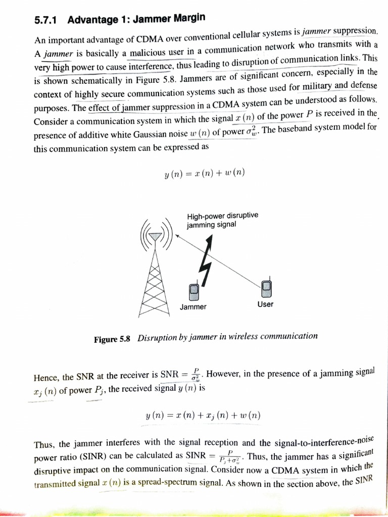 Advantages of CDMA | PDF | Cellular Network | Electrical Engineering