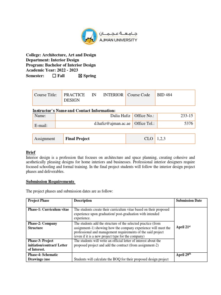 Final Project PDF | Download Free PDF | Design | Business