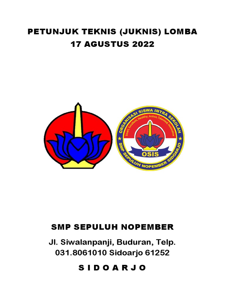 JUKNIS LOMBA 17 AGUSTUS 2022 | PDF