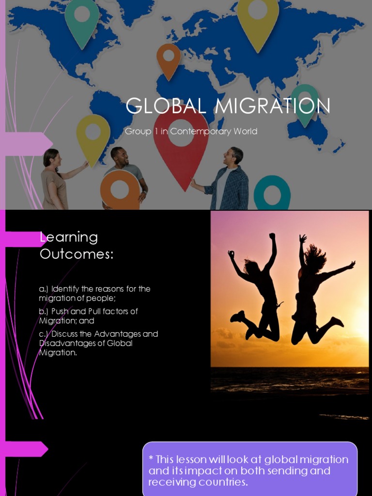 Global Migration: Group 1 in Contemporary World | Download Free PDF ...