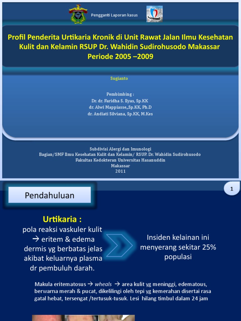 Urtikaria Kronik | PDF
