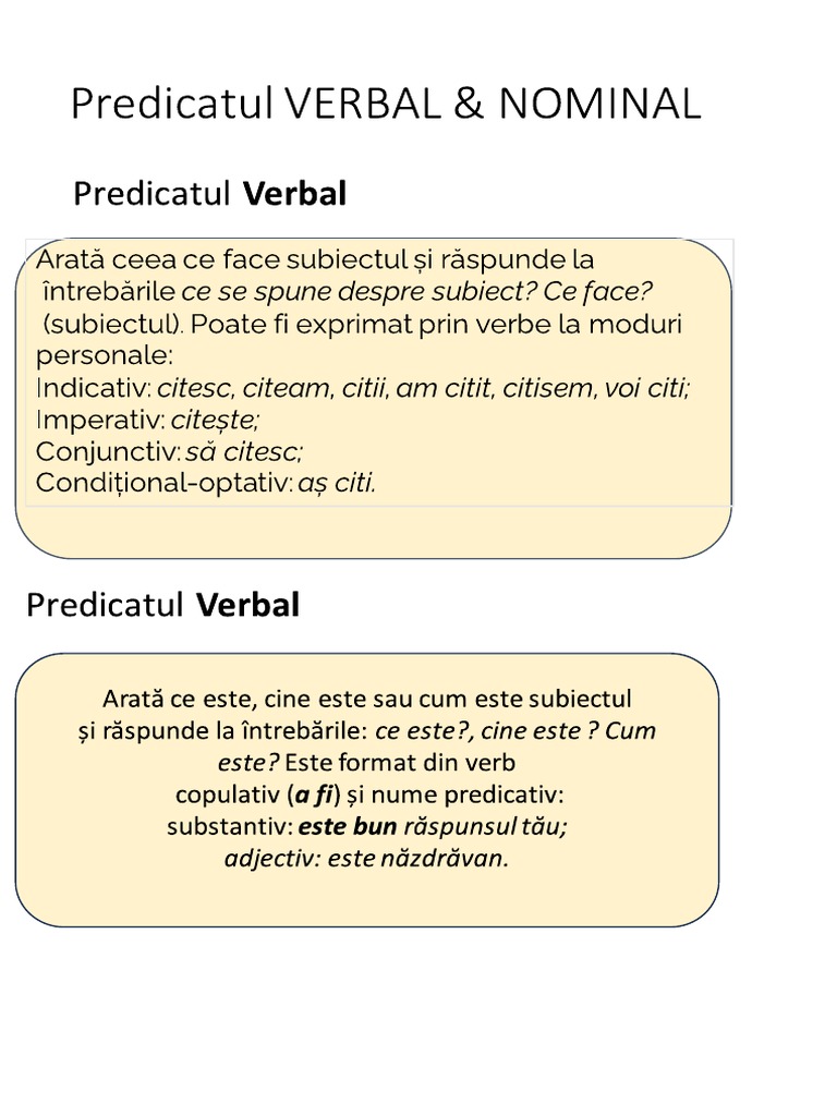 predicat verbal & nominal.pdf | PDF