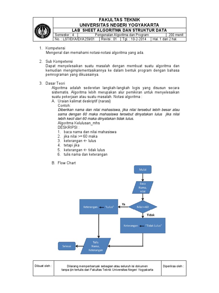 Labsheet Algoritma Dan Struktur Data | PDF