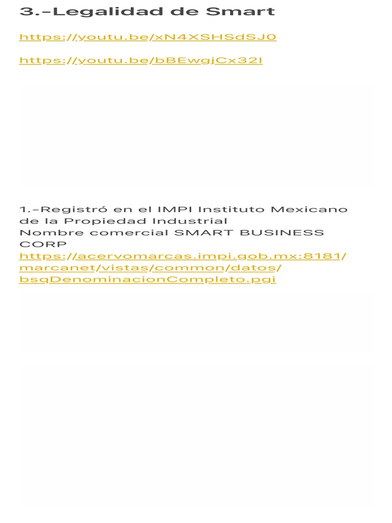 3.-Legalidad de Smart | PDF | Negocios | Finanzas y dinero