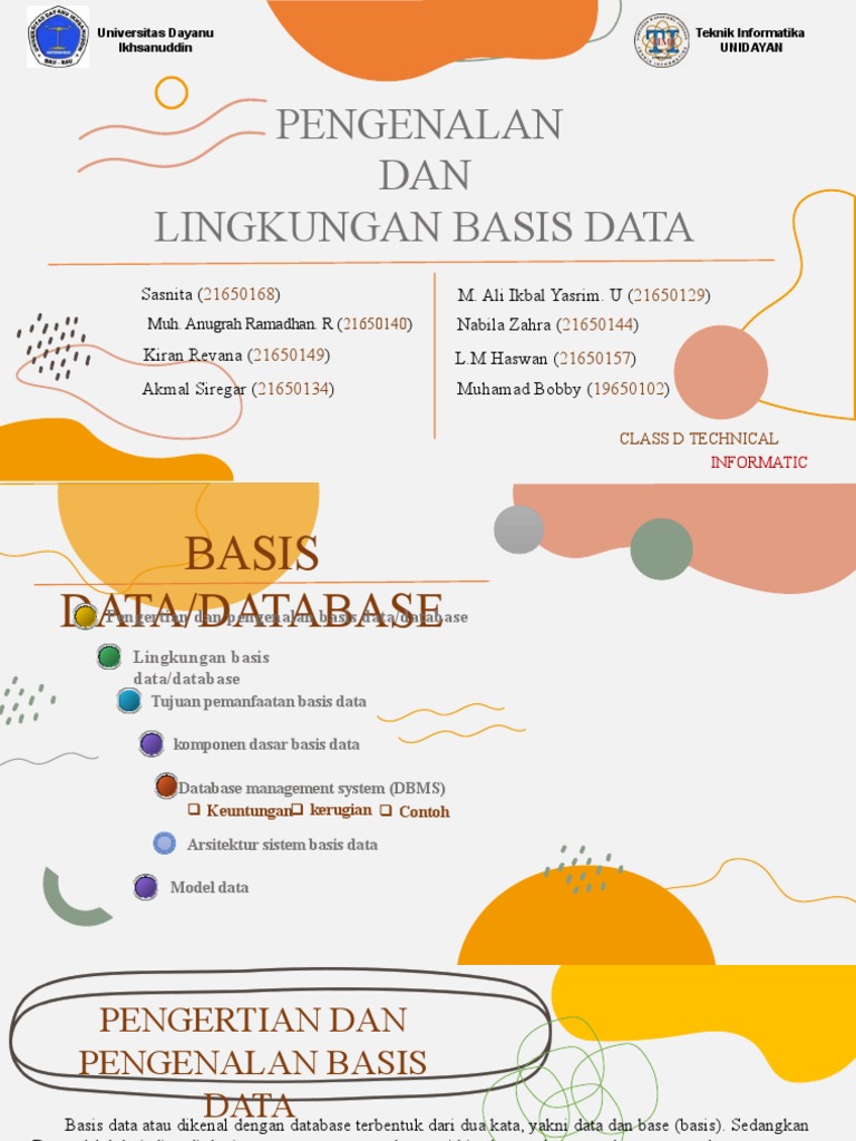 Pengenalan Lingkungan Basis Data | PDF