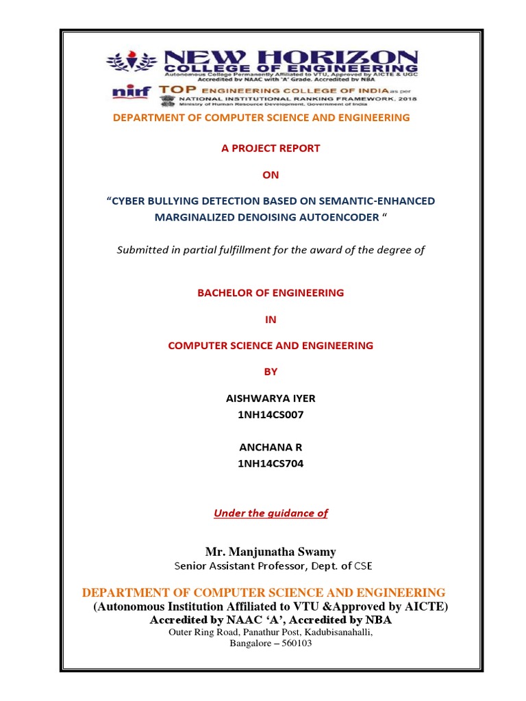 Cyberbullying Detection Based On Semantic Enhanced Marginalised