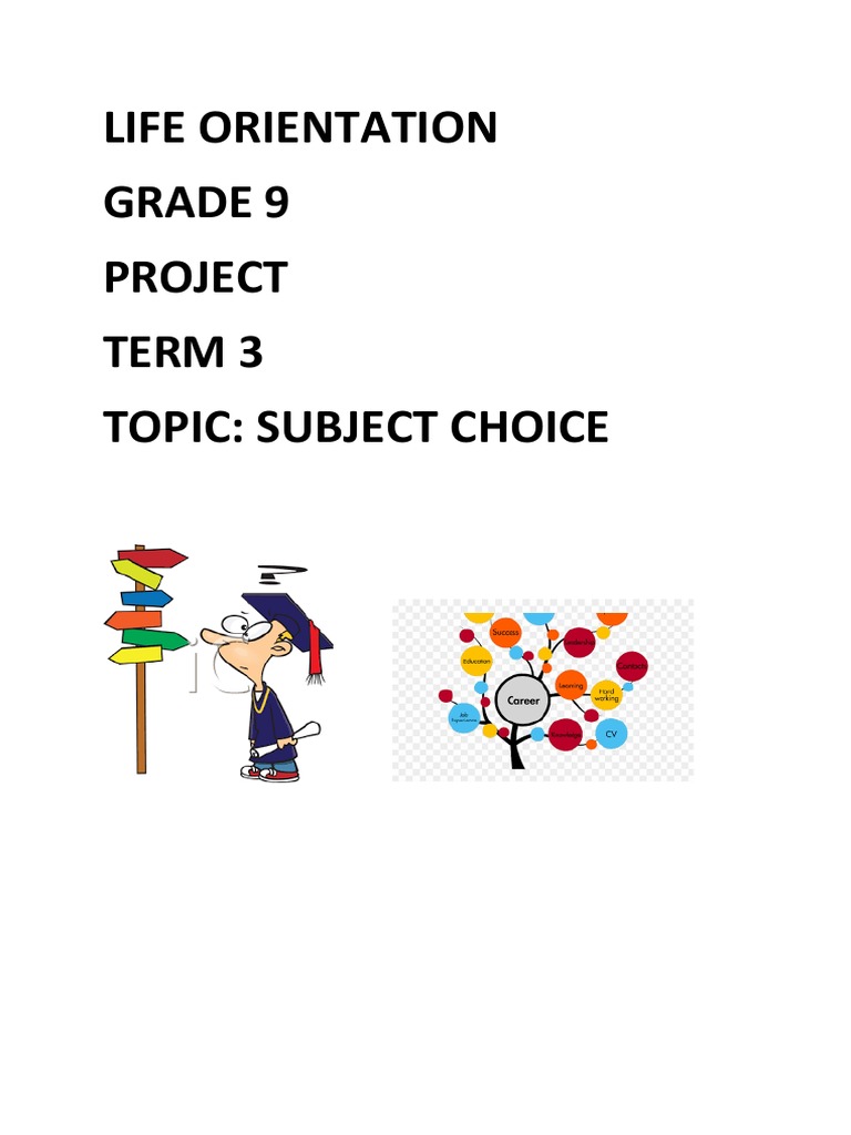 Grade 9 Project On Careers | PDF