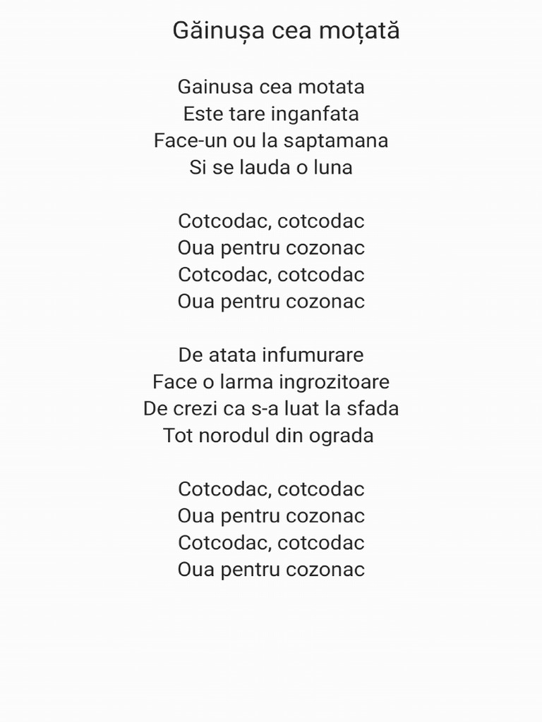 Gainusa Cea Motata | PDF