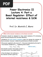 Boost Converter Design in DCM Mode | PDF | Physical Quantities | Power ...