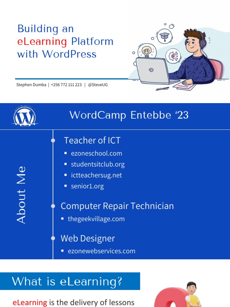 1 - Building An Elearning Platform With WordPress | PDF | Educational ...