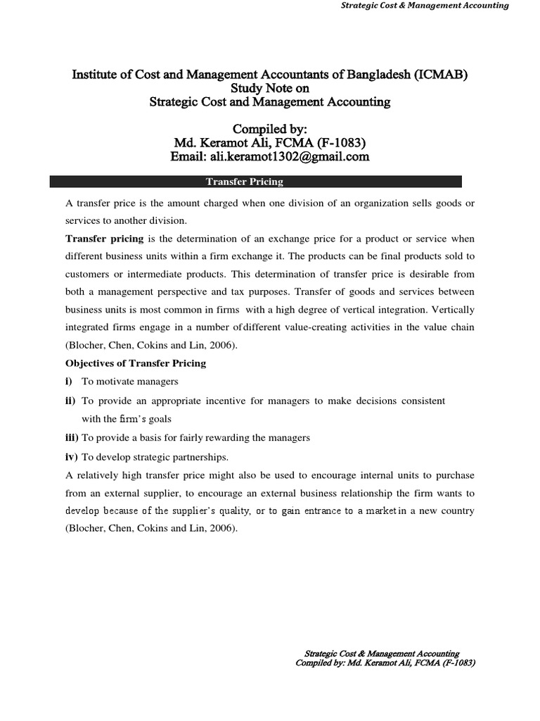 Icmab - Scma - 05-05-2023 00 | PDF | Cost Accounting | Management Accounting