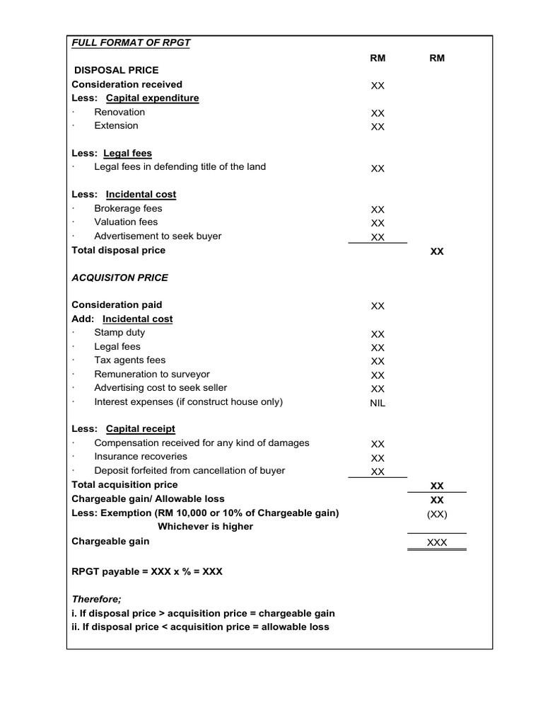 Full Format of RPGT | PDF