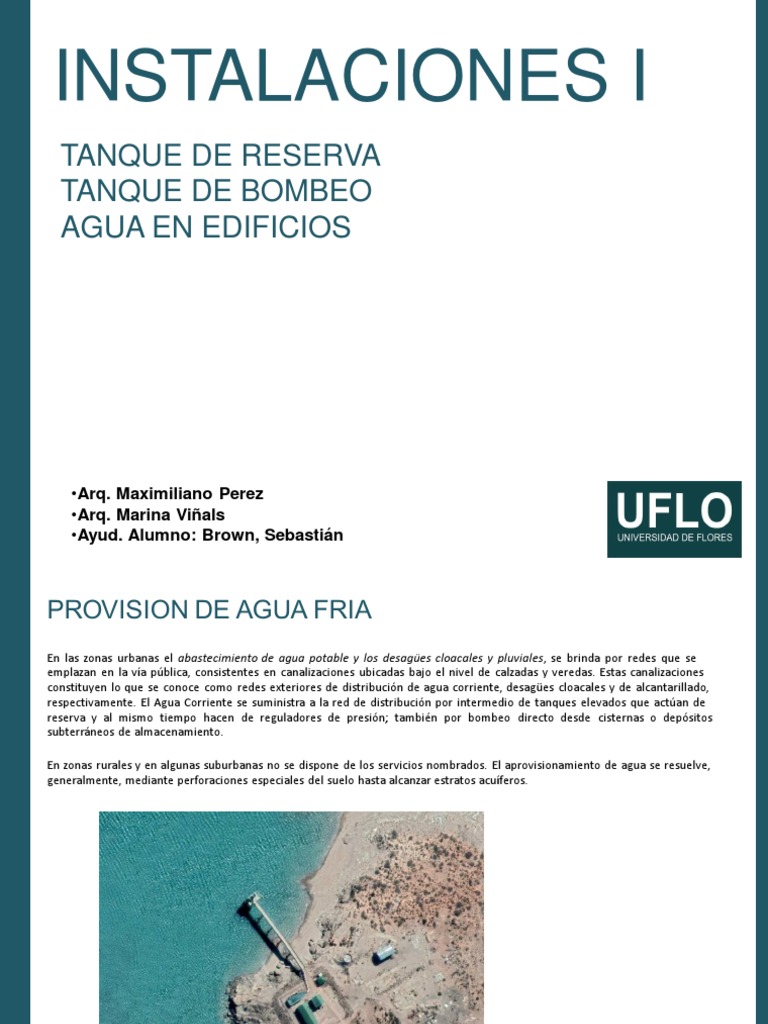 Tanques de Bombeo y Reserva en Edificios | PDF