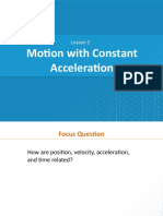 Big Five Kinematics Equations | PDF | Velocity | Acceleration
