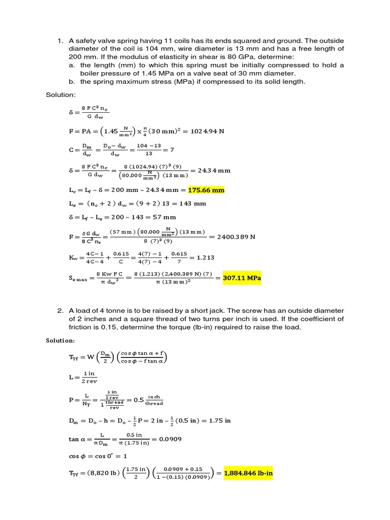 Midterm Exam Solution | PDF | Mechanical Engineering | Physical Sciences Midterm Exam Solution | PDF | Mechanical Engineering | Physical Sciences